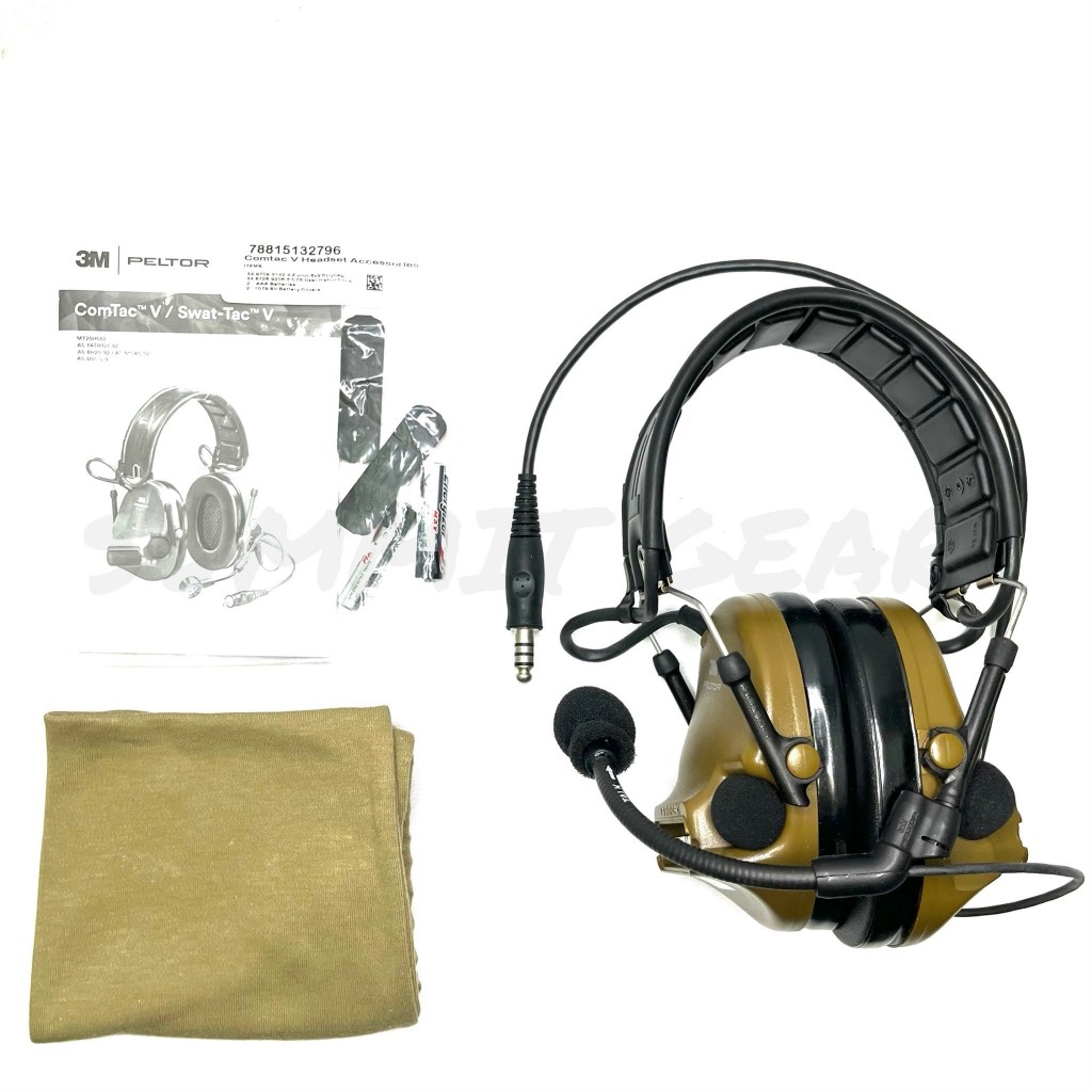 【預購】美軍公發 3M Peltor Comtac V C5 單通 降噪耳機 抗噪耳機 | 蝦皮購物