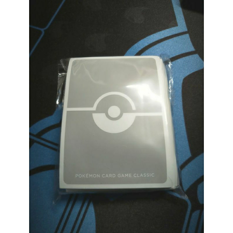 唐阿伯的卡舖 classic 經典卡套 灰白 卡套官方 寶可夢卡套 卡套ptcg ptcg卡套 寶可夢集換式卡牌遊戲 | 蝦皮購物