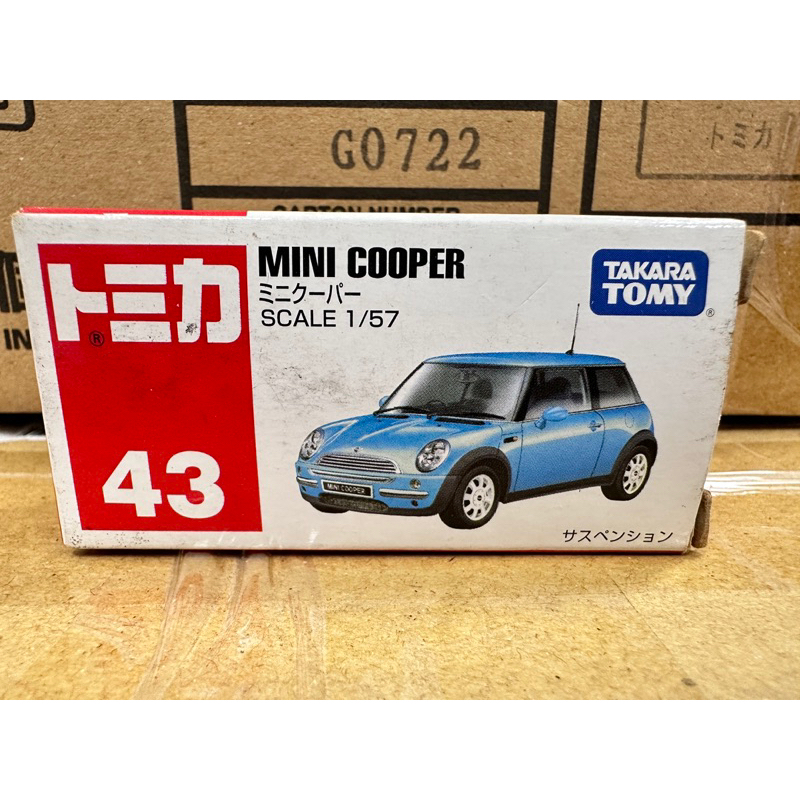 Tomica 43 Mini Cooper 經典小汽車 | 蝦皮購物