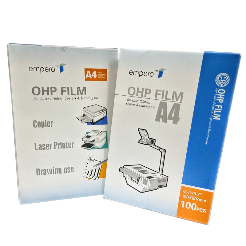 Empero-A4雷射投影膠片 100mic OHP FILM 影印透明片 A3幻燈片 複印投影片 賽璐珞片 打印膠片 | 蝦皮購物