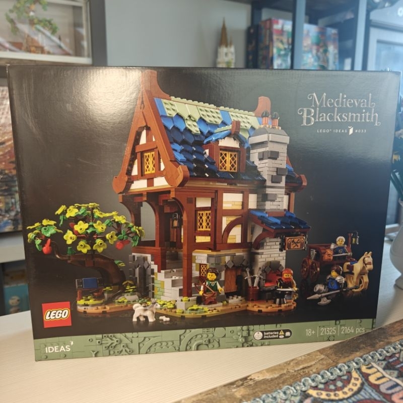 [已售]Lego 樂高 21325 中世紀鐵匠舖 全新未拆 | 蝦皮購物