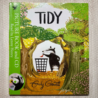 Tidy 附CD 平裝｜英文繪本｜Emily Gravett 整潔 | 蝦皮購物
