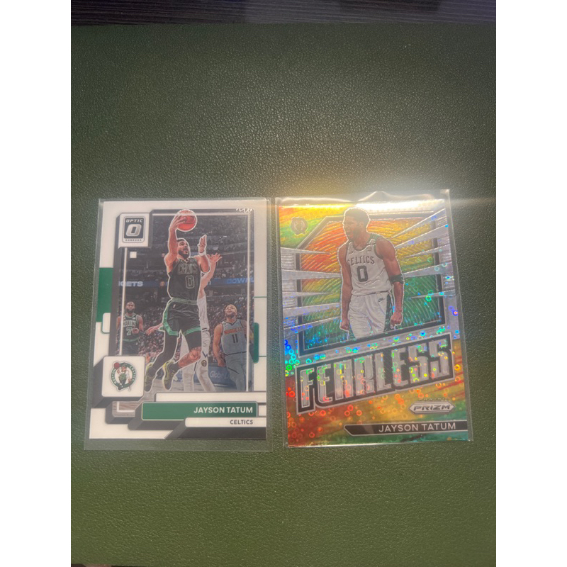 NBA球員卡G 2022-23 prizm fearless disco jayson tatum #11共兩張 | 蝦皮購物