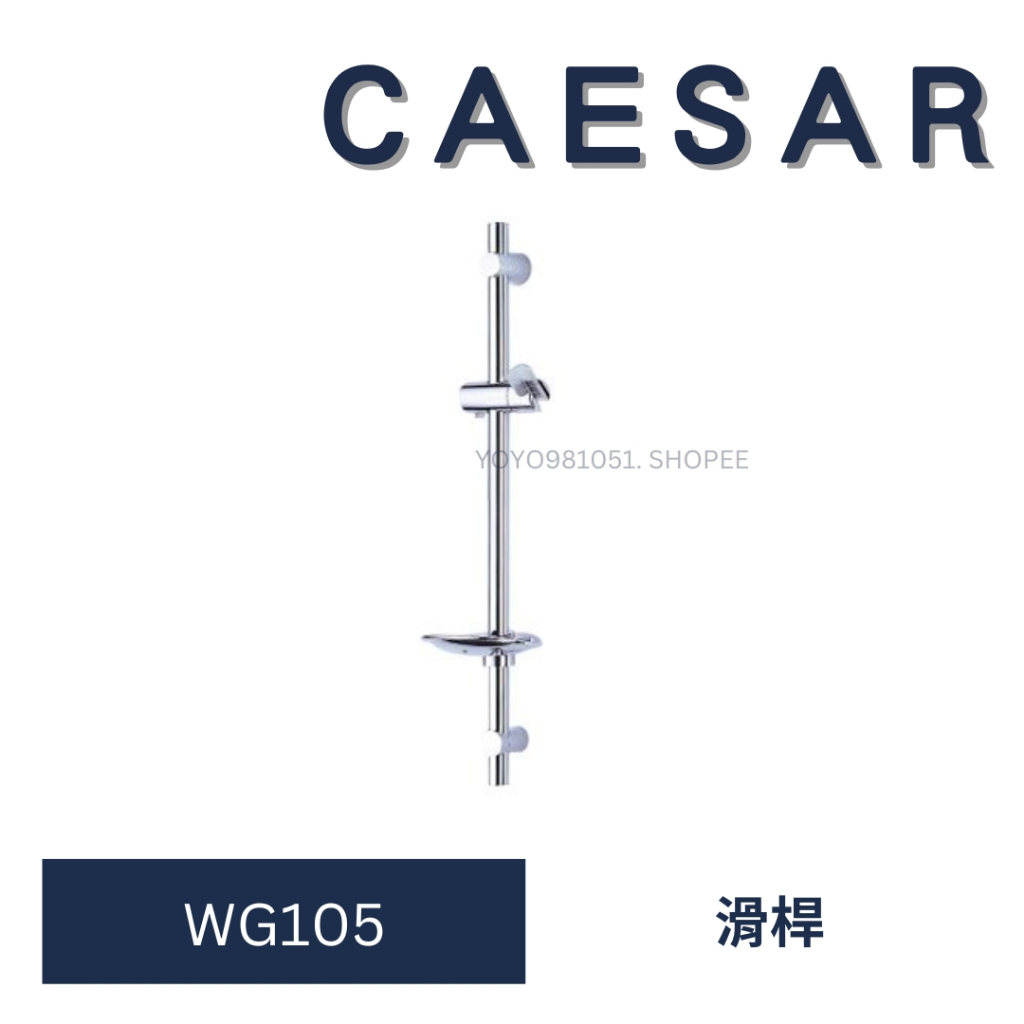 caesar 凱撒 WG105 滑桿 伸降桿 蓮蓬頭架 蓮蓬頭 淋浴龍頭 | 蝦皮購物
