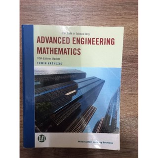 advanced engineering mathematics 10th edition update 可中山大學面交 | 蝦皮購物
