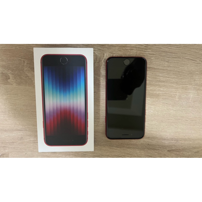 IPhone SE3 256G 紅 已過保 | 蝦皮購物