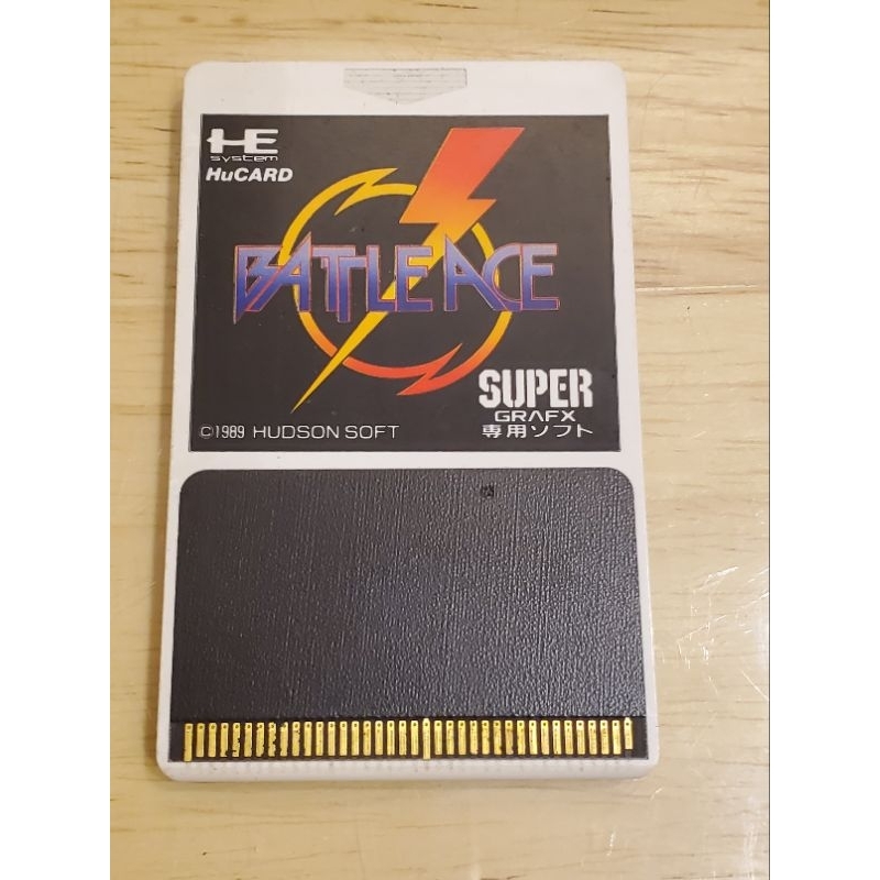 二手絕版PC Engine HU卡 SUPER GRAFX BATTLE ACE | 蝦皮購物