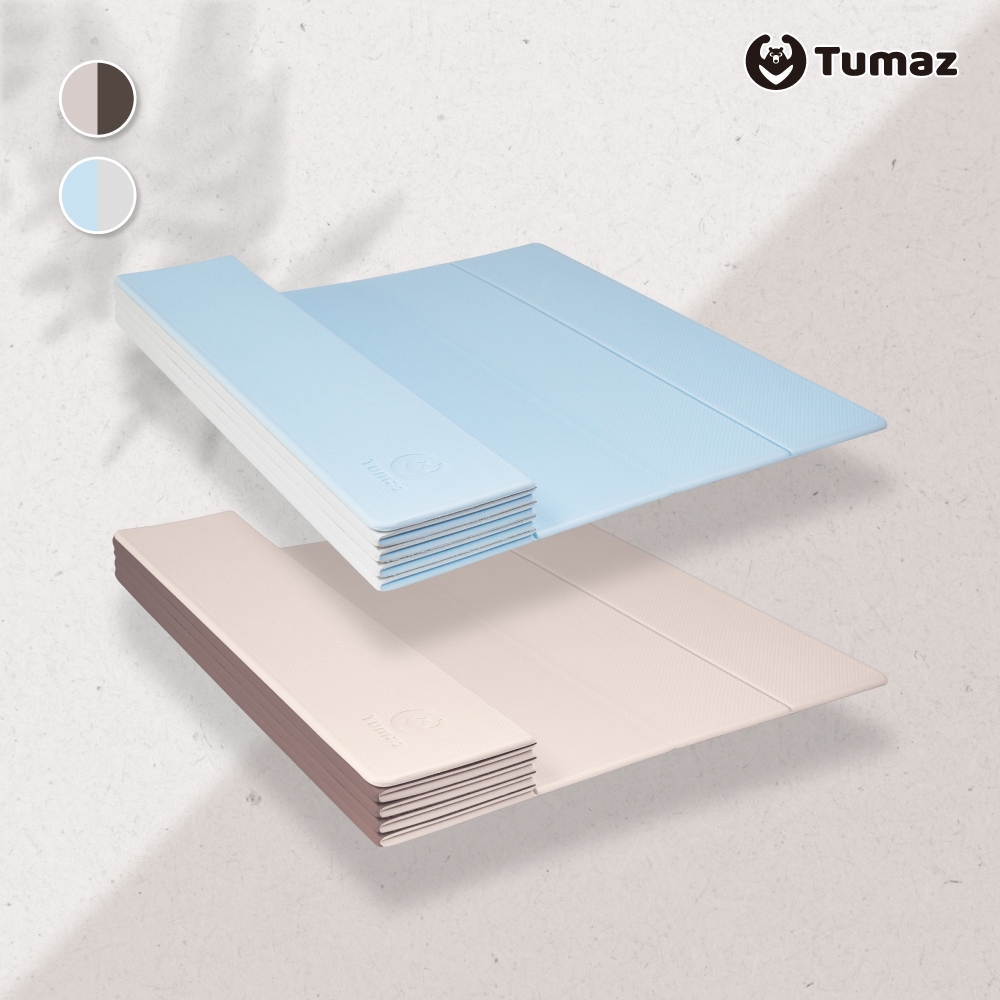 Tumaz月熊/台灣製12折摺疊瑜珈墊 送網袋 TPE 6mm長方形折疊墊 MIT 輕量防水 好清潔 免運台現貨 | 蝦皮購物