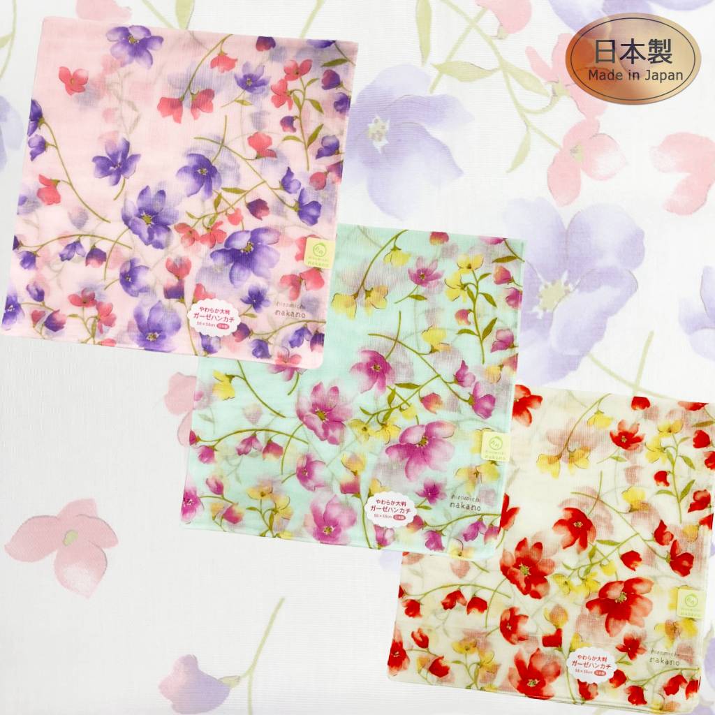 【e2life】日本製 hiromichi nakano 100% 純棉 女 手帕 領巾 # 1 | 蝦皮購物