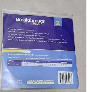 《Breakthrough PLUS 2》英文學習光碟 digital book2.0 DVD-ROM 全新未拆現貨 | 蝦皮購物