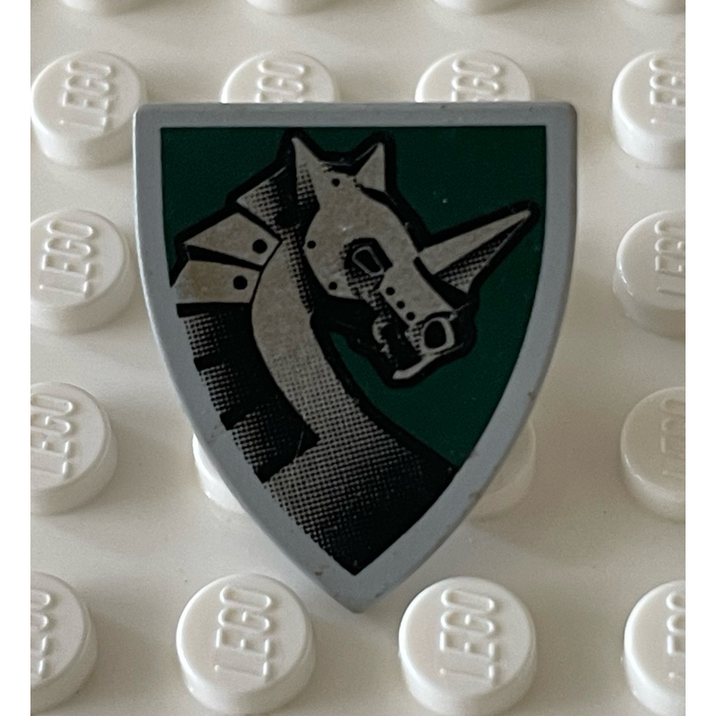 LEGO樂高 二手 絕版 8813 8821 三角盾牌 獨角獸 綠色 | 蝦皮購物