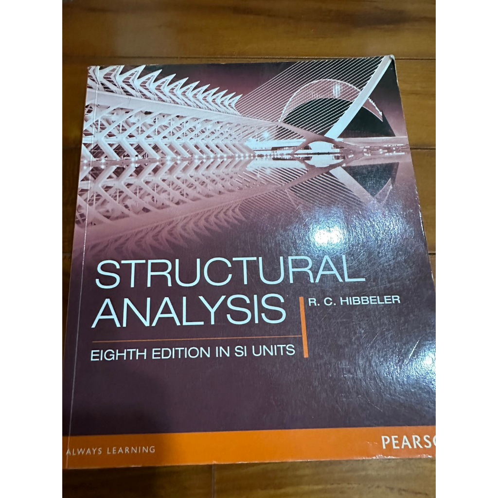 structural analysis 結構學 原文書 eighth edition / Pearson | 蝦皮購物