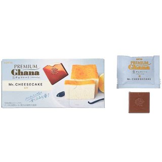 【日本代購-妙本鋪】台灣現貨 LOTTE PREMIUM GHANA Mr.CHEESECAKE生巧克力起司蛋糕巧克力 | 蝦皮購物