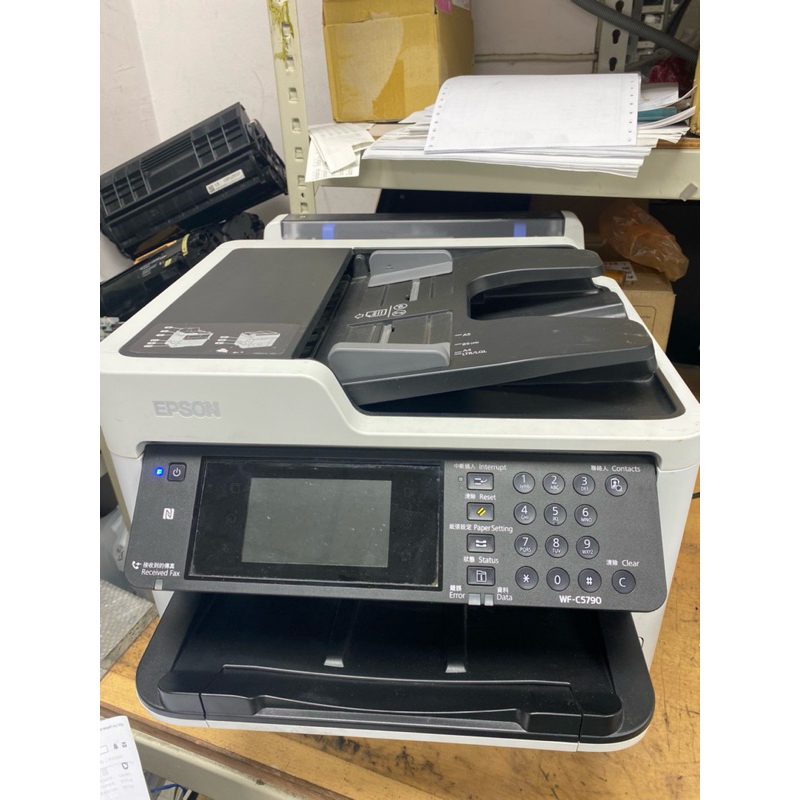 Epson WF-C5790高速商用傳真噴墨複合機 | 蝦皮購物