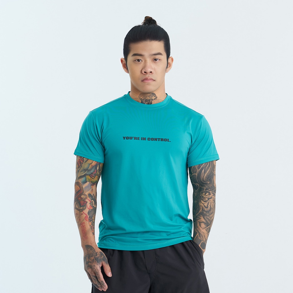 【Tumaz Apparel】托瑪斯經典素色男短袖（碧綠色）5周年限定色｜機能 運動上衣 健身 | 蝦皮購物