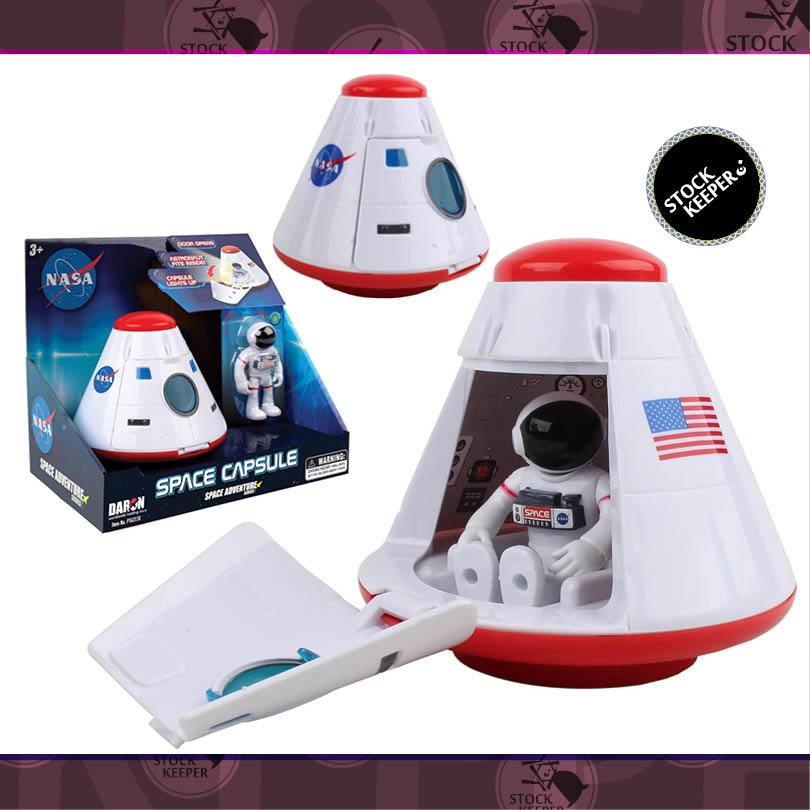 倉庫掌門人 Daron 太空冒險系列 NASA 太空艙 膠囊 宇宙飛船 太空人 載具 playset 兒童遊戲 場景 | 蝦皮購物