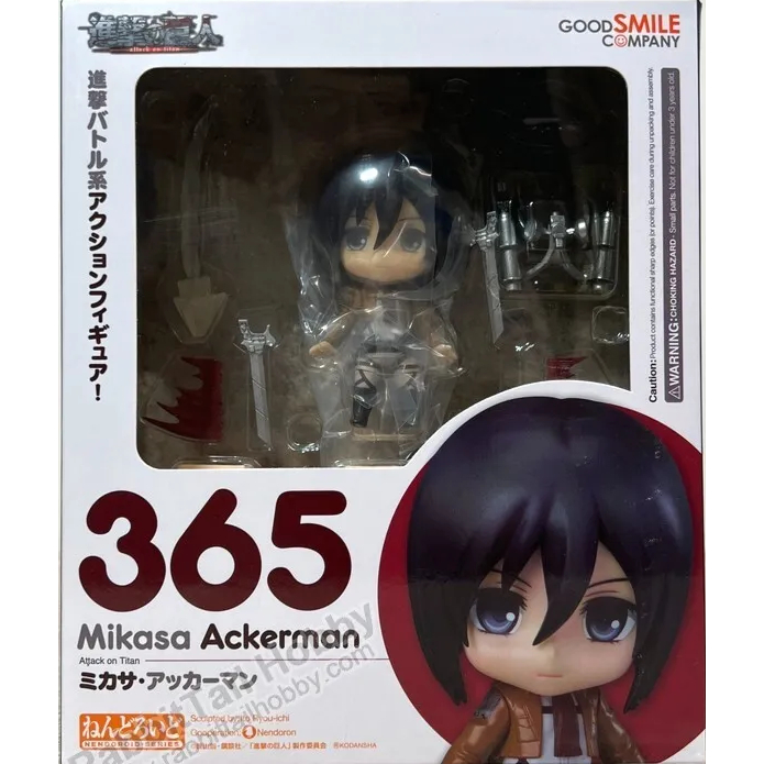 日版 現貨 GSC 365 Q版 黏土人 米卡莎 阿卡曼 進擊的巨人 巨人 完結篇 好微笑 可動人偶 | 蝦皮購物