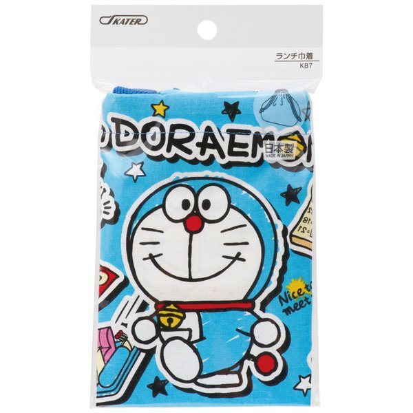 ☆案內批發☆24入P220 日貨 607929 Skater KB7 哆啦a夢束口手提袋100%純綿便當袋野餐袋2.5L | 蝦皮購物