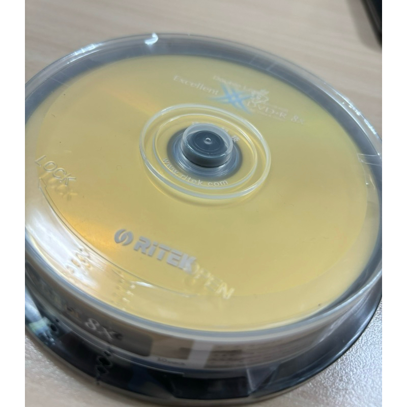 RITEK錸德 8x DVD+R DL 8.5GB 單面雙層 X版/10片布丁桶裝 | 蝦皮購物