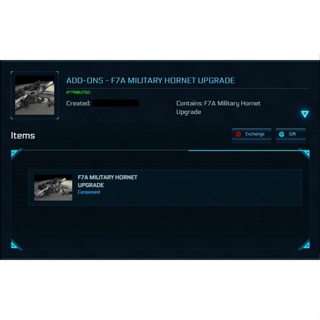 星際公民 Star Citizen F7A Veteran's Day cosmetic upgrade kit | 蝦皮購物
