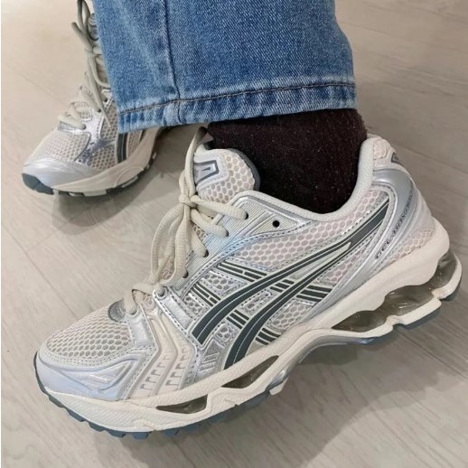 ASICS GEL-KAYANO 14 灰綠 白樺木 Y2K 復古 男女情侶 1201A019200 | 蝦皮購物