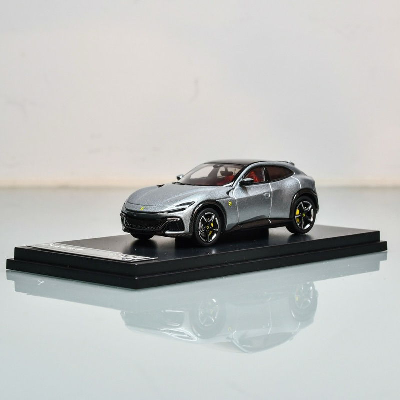 【台南現貨】全新 1/64 Ferrari PuroSangue FUV 銀 法拉利 模型車 里歐模玩 | 蝦皮購物