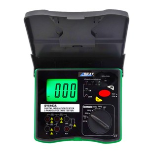 【丸石五金】相序表 MET-GRM5103A 全能型兆歐表 相序測量 熱銷 過載保護 絕緣阻抗測試器 | 蝦皮購物