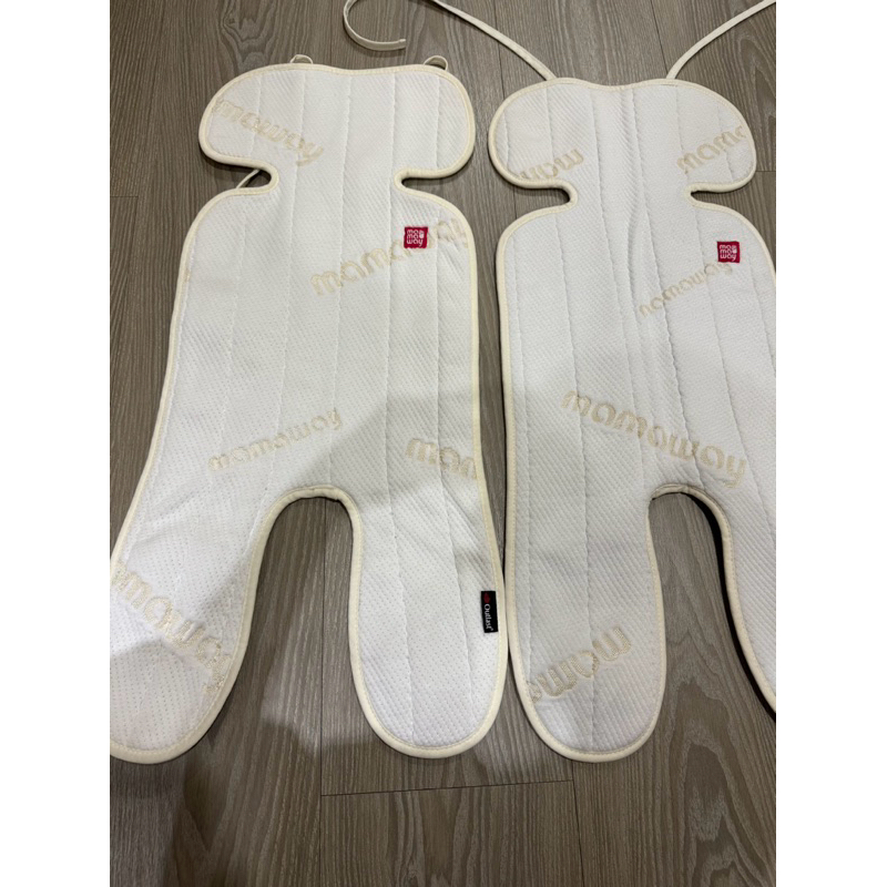 二手_Mamaway媽媽餵 Outlast 3D立體智慧調溫推車墊 2條合售 （目測乾淨，但有使用痕跡脫線) | 蝦皮購物