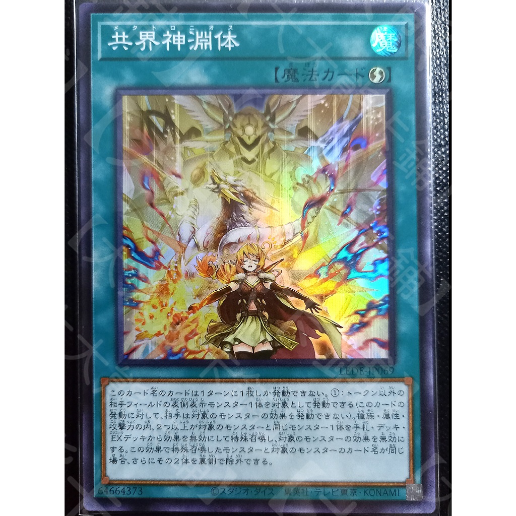 【大大熊卡鋪】LEDE-JP069 共界神淵體 (亮面) | 蝦皮購物