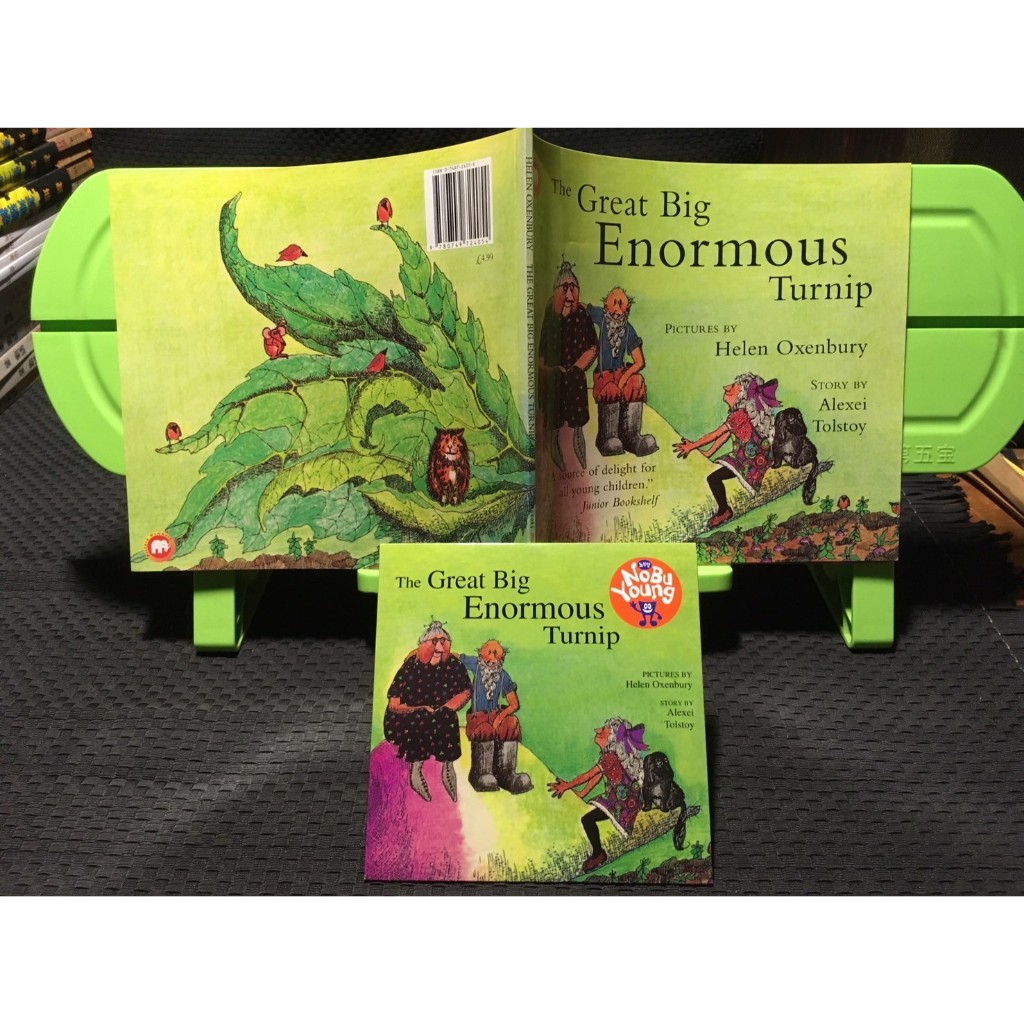 「環大回收」♻二手 A07 CD-原文童書 早期【The Great Big Enormous Turnip】中古書籍 | 蝦皮購物