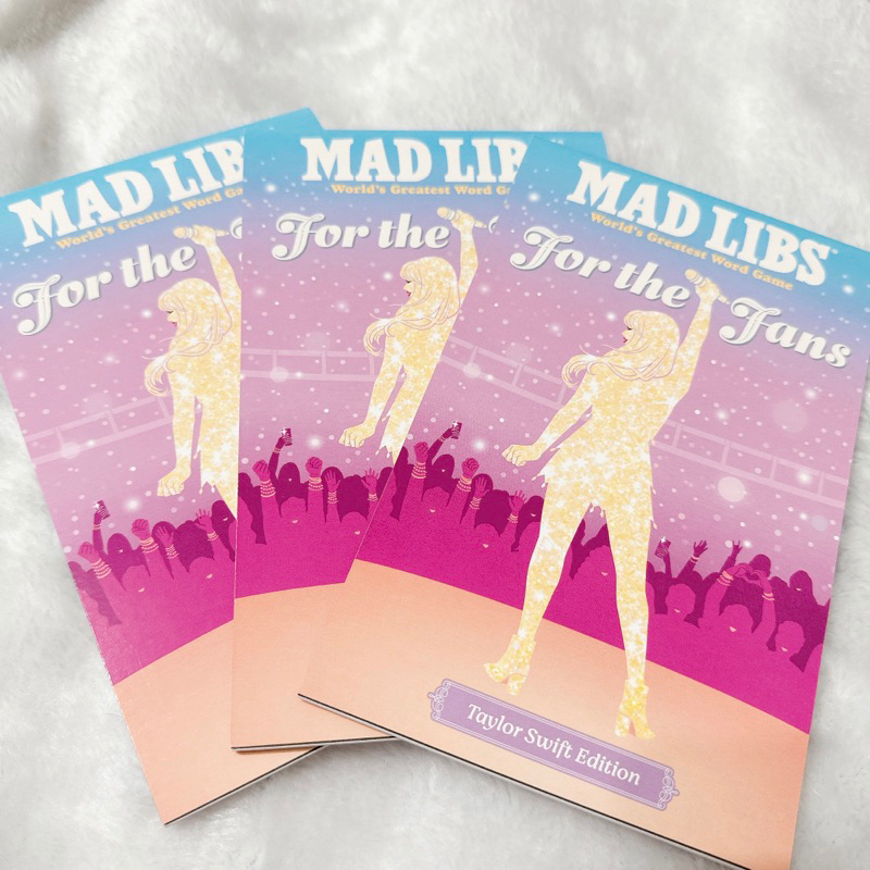 現貨｜泰勒絲 Taylor Swift 填字遊戲 Mad Libs: For the Fans: TS Edition | 蝦皮購物