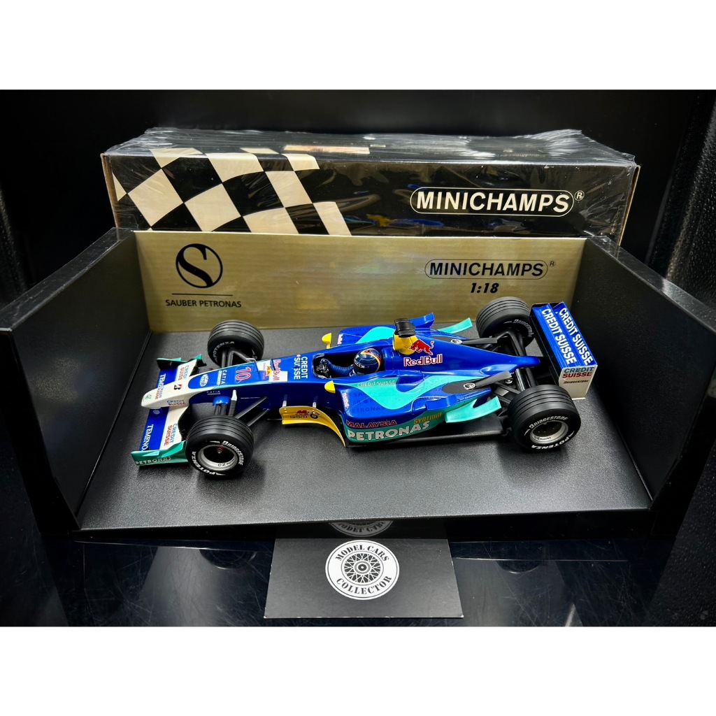 【收藏模人】Minichamps Red Bull sauber Petronas c22 2003 1:18 1/18 | 蝦皮購物