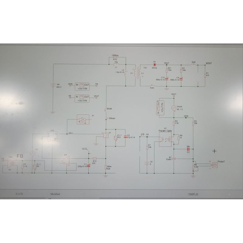SIMPLIS模擬檔_flyback converter | 蝦皮購物