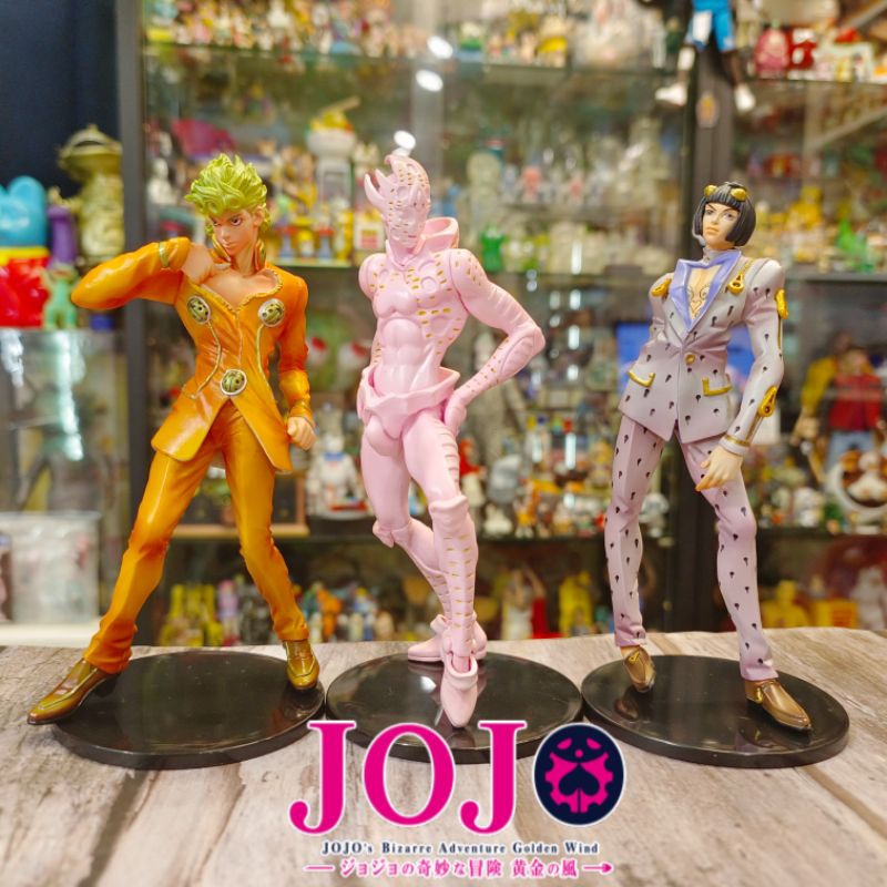 ⭐喔啦玩具店⭐日版 Jojo的奇妙冒險 喬魯諾 喬巴拿 黃金體驗鎮魂曲 布魯諾 布加拉提 Jojo 黃金之風 景品 公仔 蝦皮購物