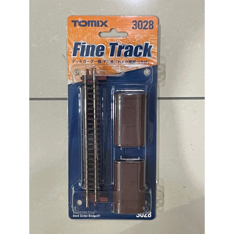 TOMIX 3028單線鐵橋 (F) (紅色) (含2個橋墩) N規 鐵道模型 | 蝦皮購物