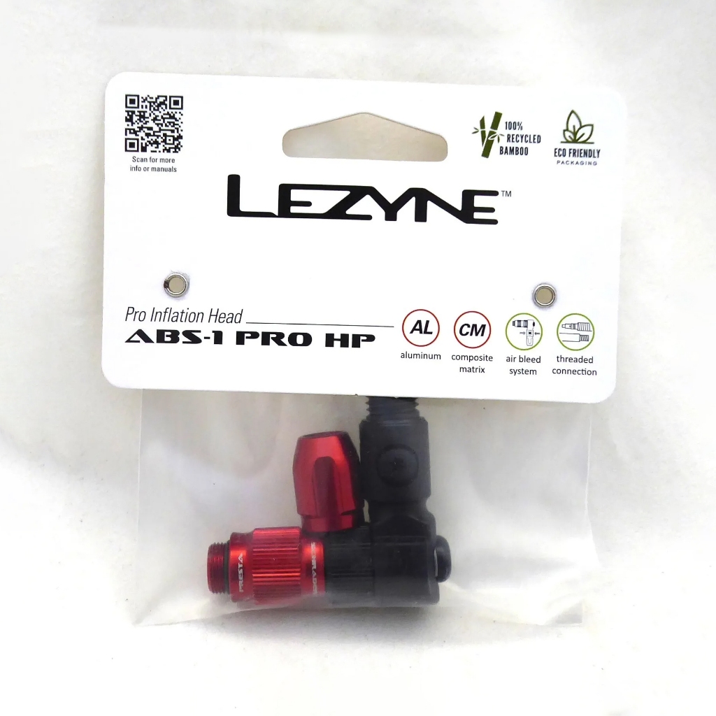 【速度公園】LEZYNE 美法兩用氣嘴頭 ABS-1 PRO HP，法式/美式 洩氣閥 氣嘴芯拆裝功能，打氣筒嘴 軟管 | 蝦皮購物