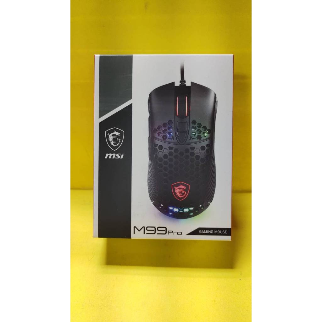MSI M99 Pro 微星RGB電競有線滑鼠 / S12-0402130-V33 | 蝦皮購物