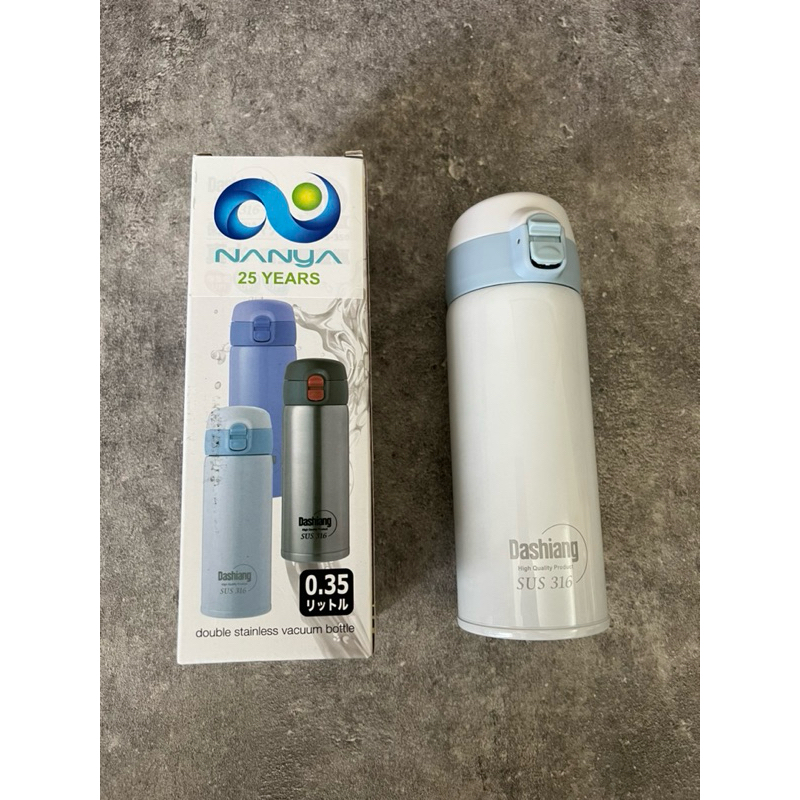 Dashiang 316不鏽鋼 白色 真空彈蓋瓶 保溫瓶350ml | 蝦皮購物
