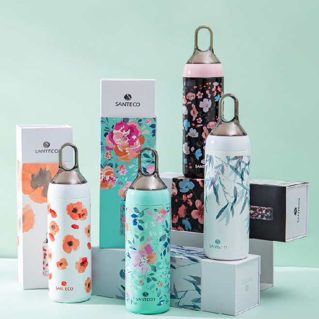 全新現貨免運 SANTECO YOGA ART系列保溫瓶 350ml/500ml | 蝦皮購物