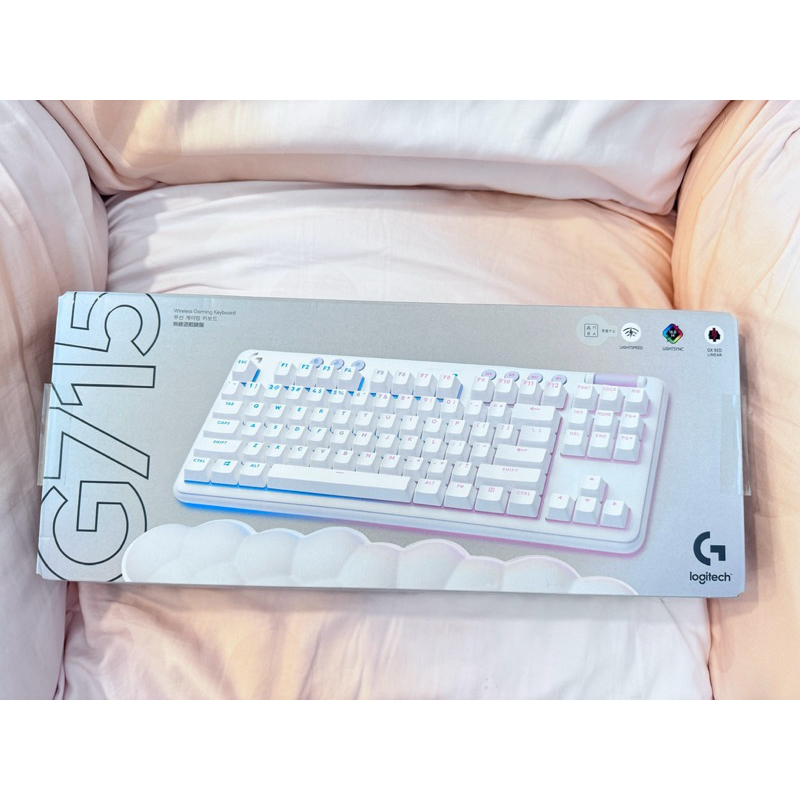 【Logitech G】 G715 無線美型炫光 機械式鍵盤 | 蝦皮購物