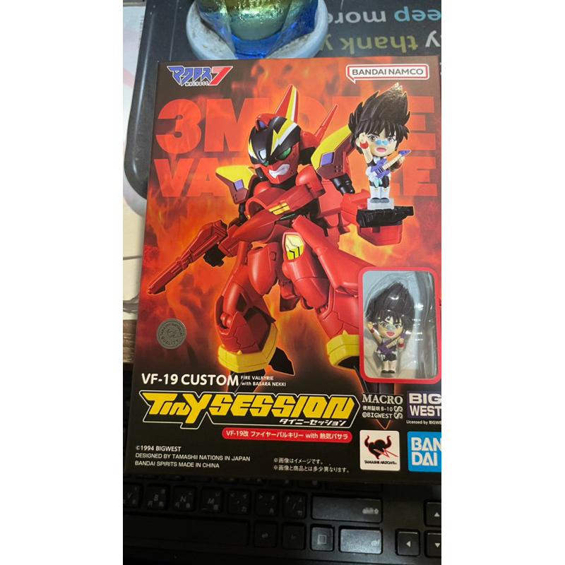 萬代 TINY SESSION 超時空要塞7 VF-19改 熱氣巴薩拉 | 蝦皮購物