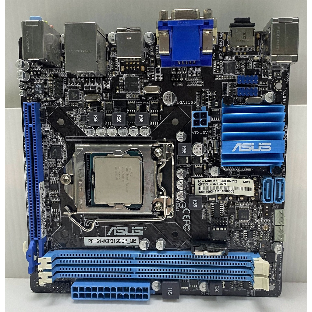 立騰科技電腦~ ASUS P8H61-I/CP3130/DP_MB - 1155主機板 | 蝦皮購物