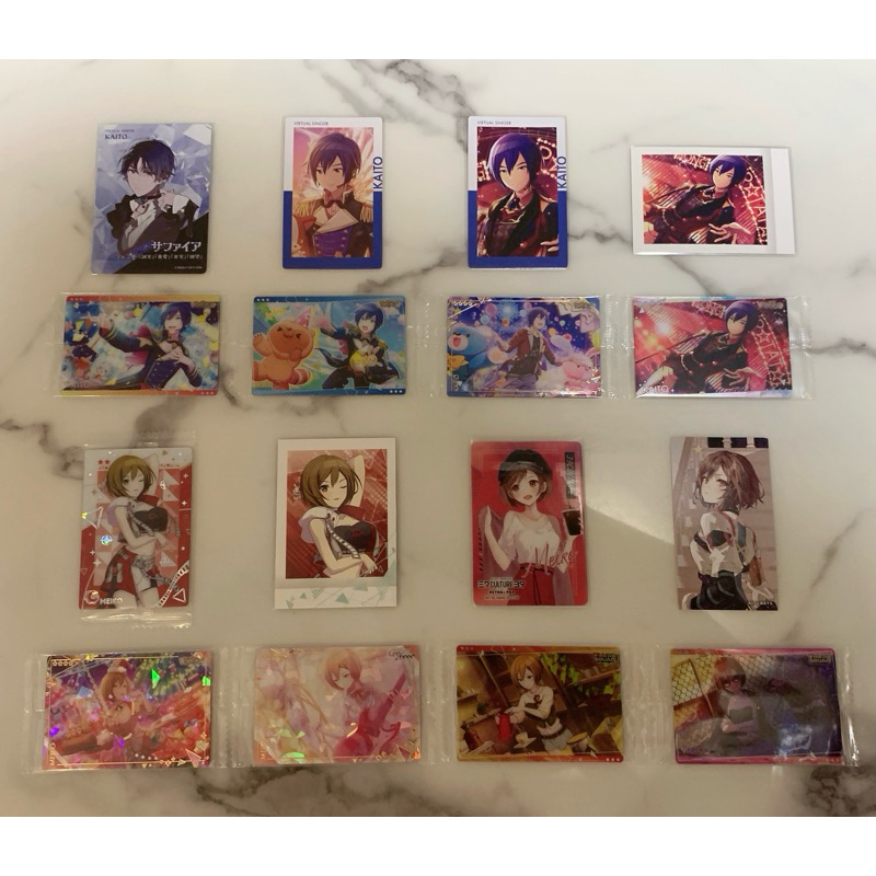 《世界計畫》(5/4補貨+增款) V家～Kaito～Meiko～小卡～餅卡～相卡～WS卡～EP卡～ePick卡～明信片 | 蝦皮購物