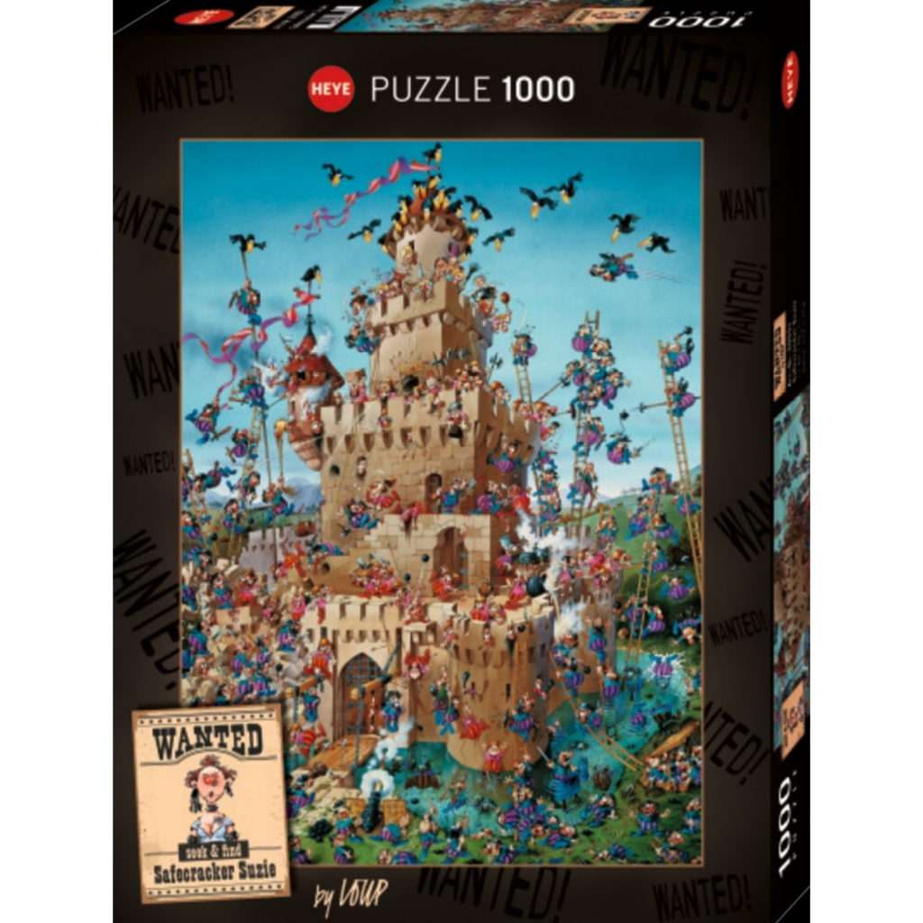 歐美進口拼圖Heye（德國）/1000片/Loup 通緝系列：城堡 | 蝦皮購物