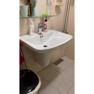 阿如柑仔店 》凱撒衛浴 L2365S / B260C 面盆配短瓷腳組 面盆龍頭 | 蝦皮購物