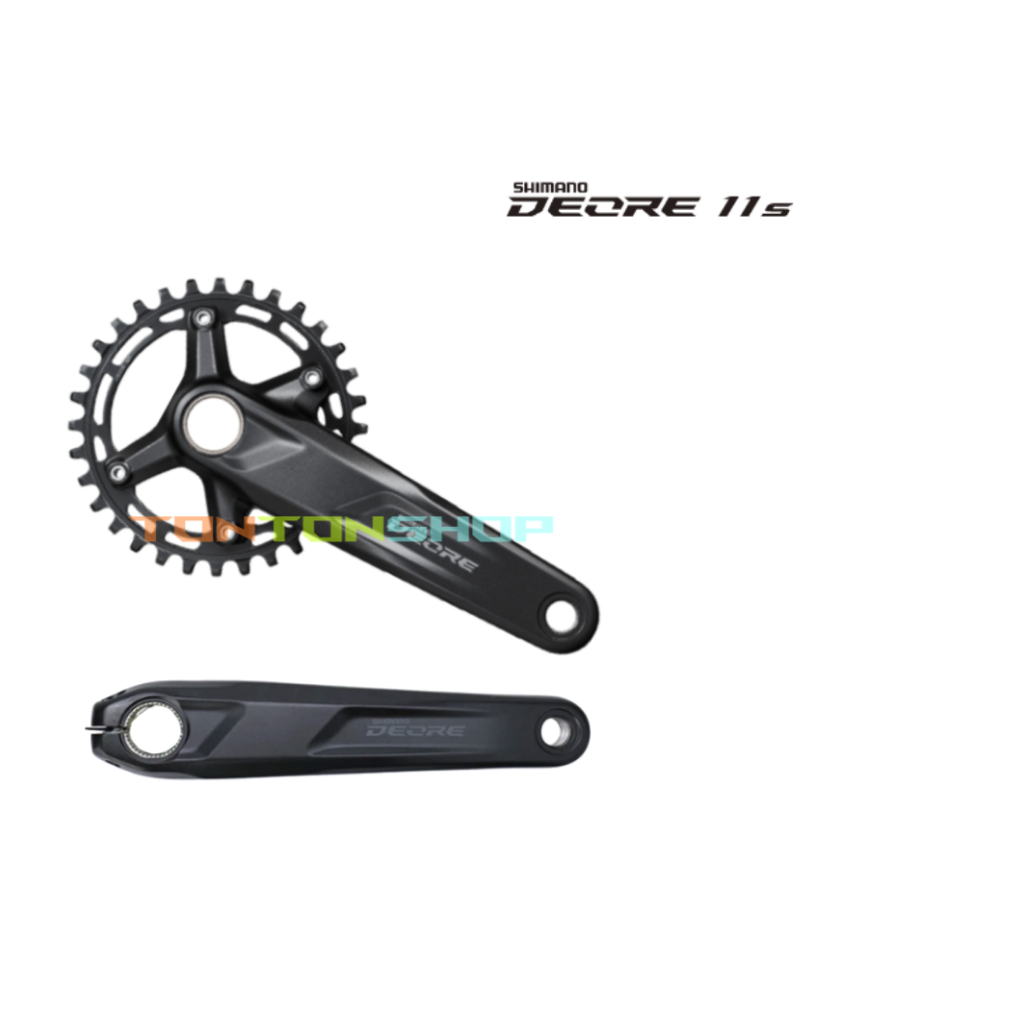 SHIMANO DEORE 登山車 大齒盤 FC-M5100 1x11/10速 30T 32T 單盤 170/175MM | 蝦皮購物