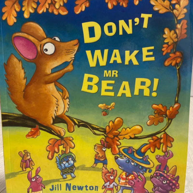 古繪本 Don't Wake Mr Bear! by Jill newton 英文繪本 故事書 童書 | 蝦皮購物