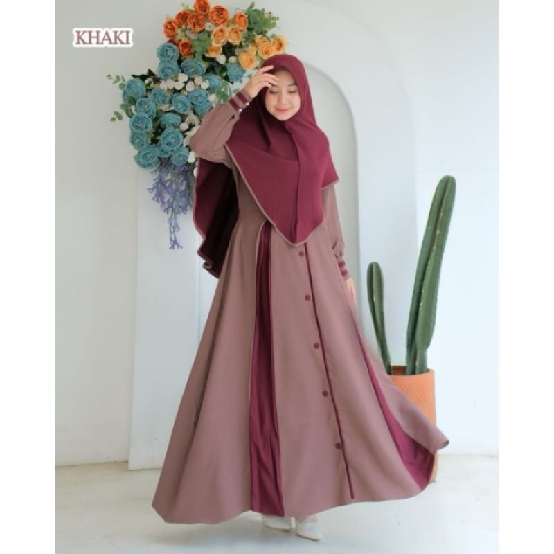 MODEL GAMIS TERBARU / GAMIS MUSLIM SYARI | 蝦皮購物