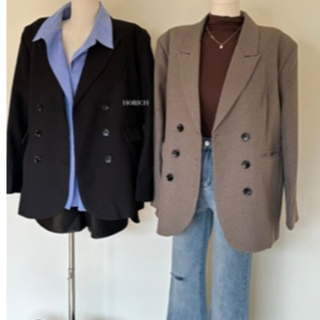 【𝐇𝐨𝐫𝐢𝐜𝐡】(做貨款)可正式可休閒手袖反折 兩色高質感西外 外套 西裝 罩衫 大衣 | 蝦皮購物