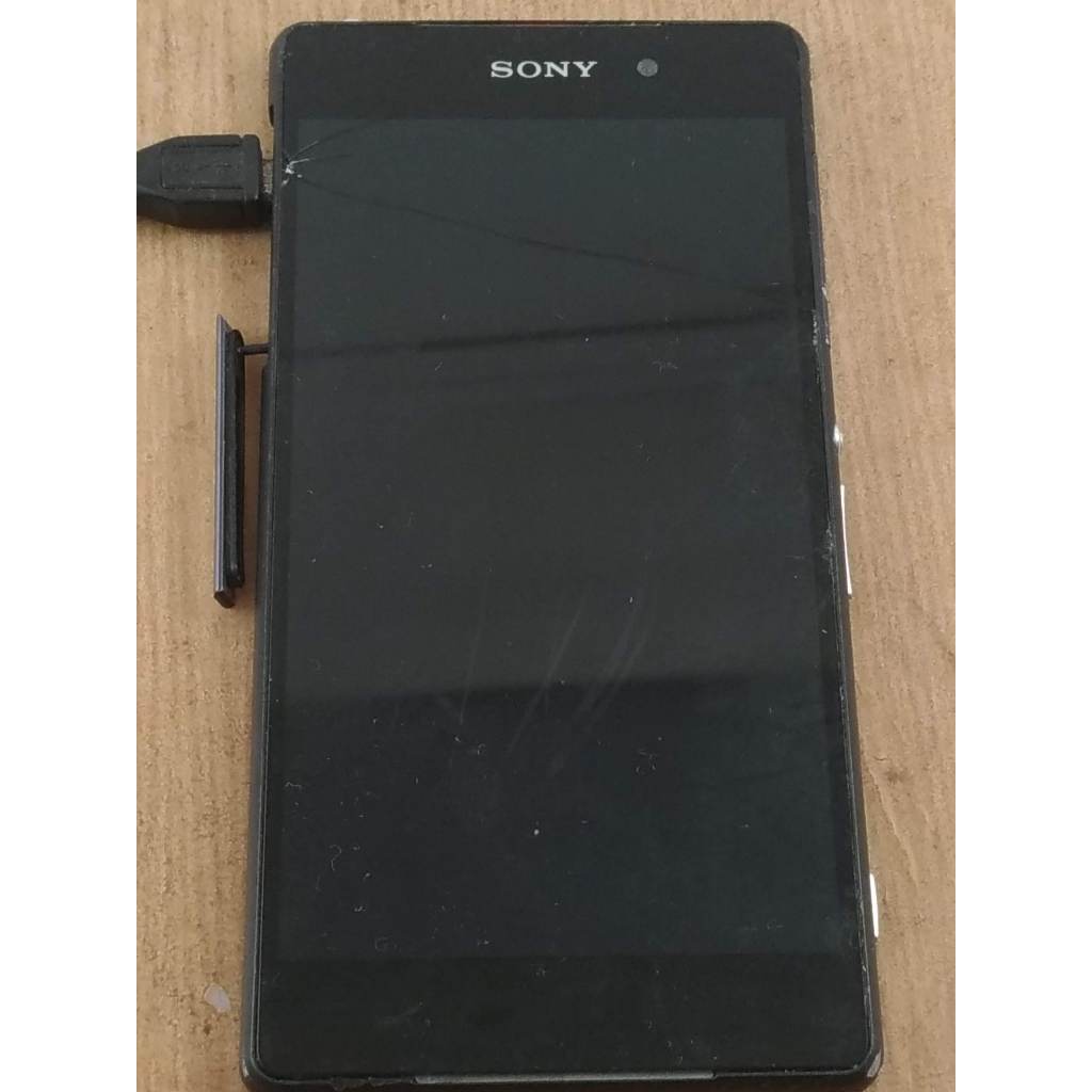 故障機 螢幕裂 Sony Xperia Z2 D6503 黑色 | 蝦皮購物
